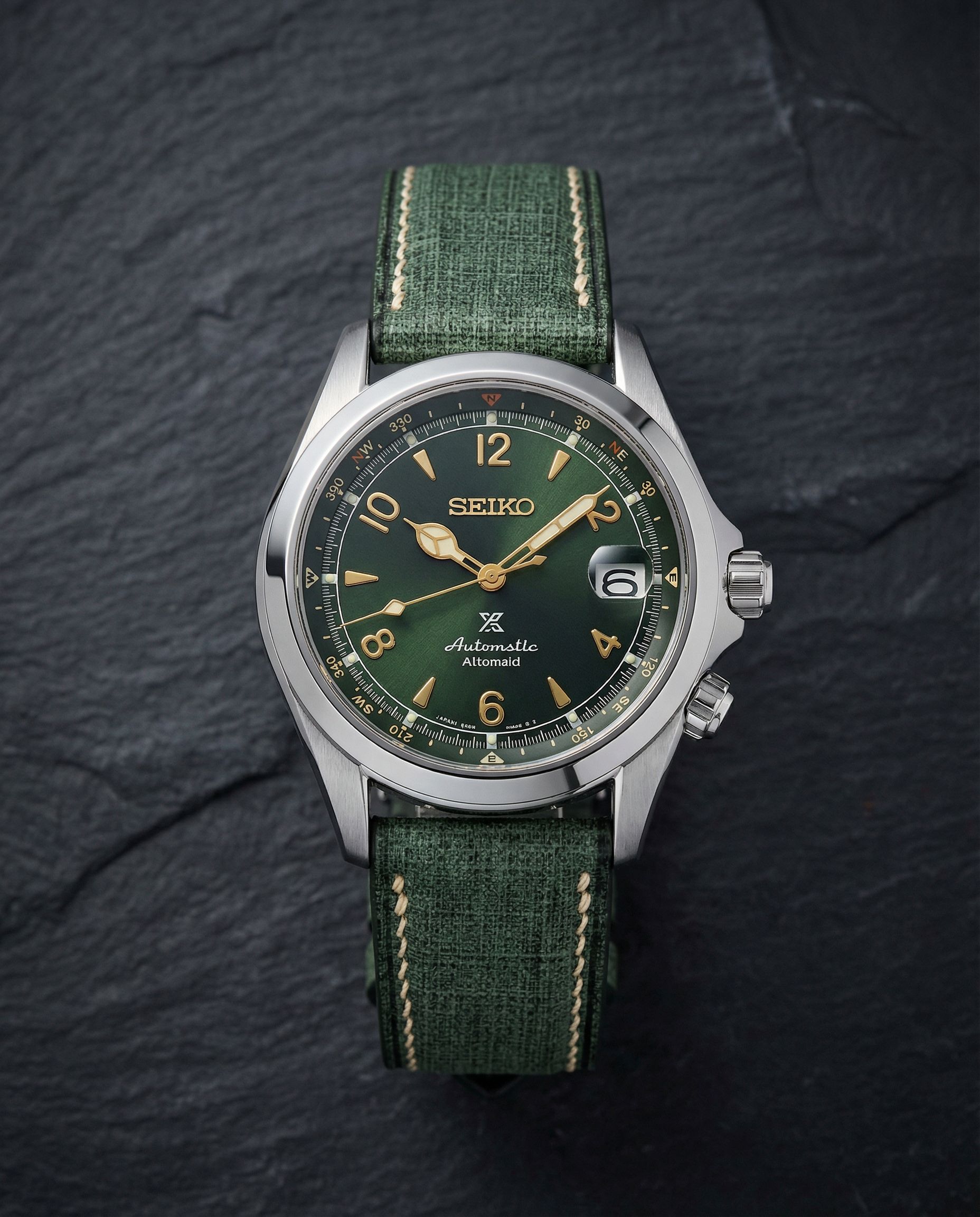 Best Straps for Seiko Alpinist SPB117 | Leather, Rubber & More – Delugs