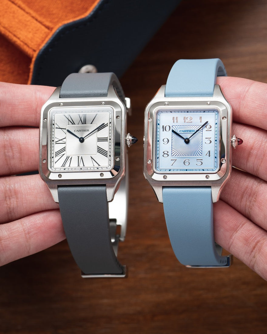 Rubber Straps for Cartier Santos-Dumont – Delugs