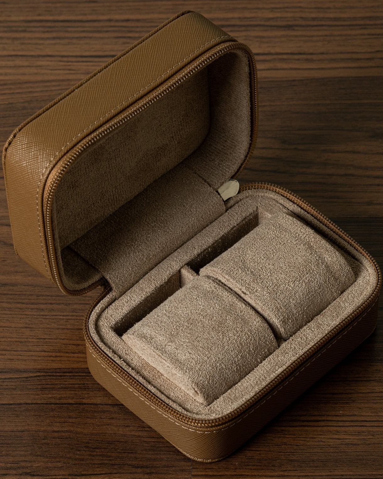 Zip Box (Two) - Brown/Light Brown – Delugs