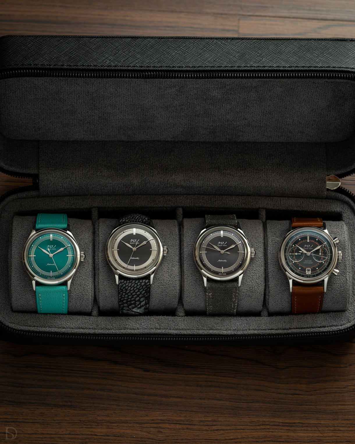 Zip Box (Four) - Black/Grey – Delugs