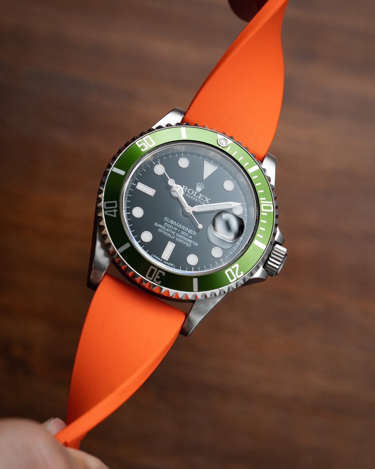 Orange CTS Rubber Strap – Delugs