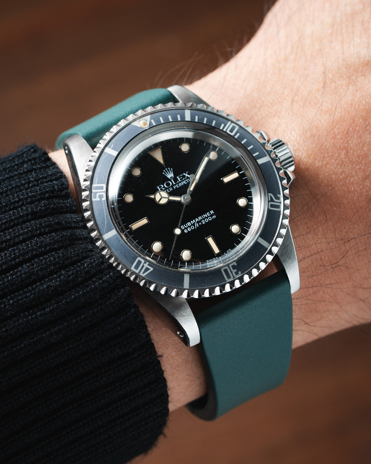 Emerald Green Rubber CTS Strap – Delugs