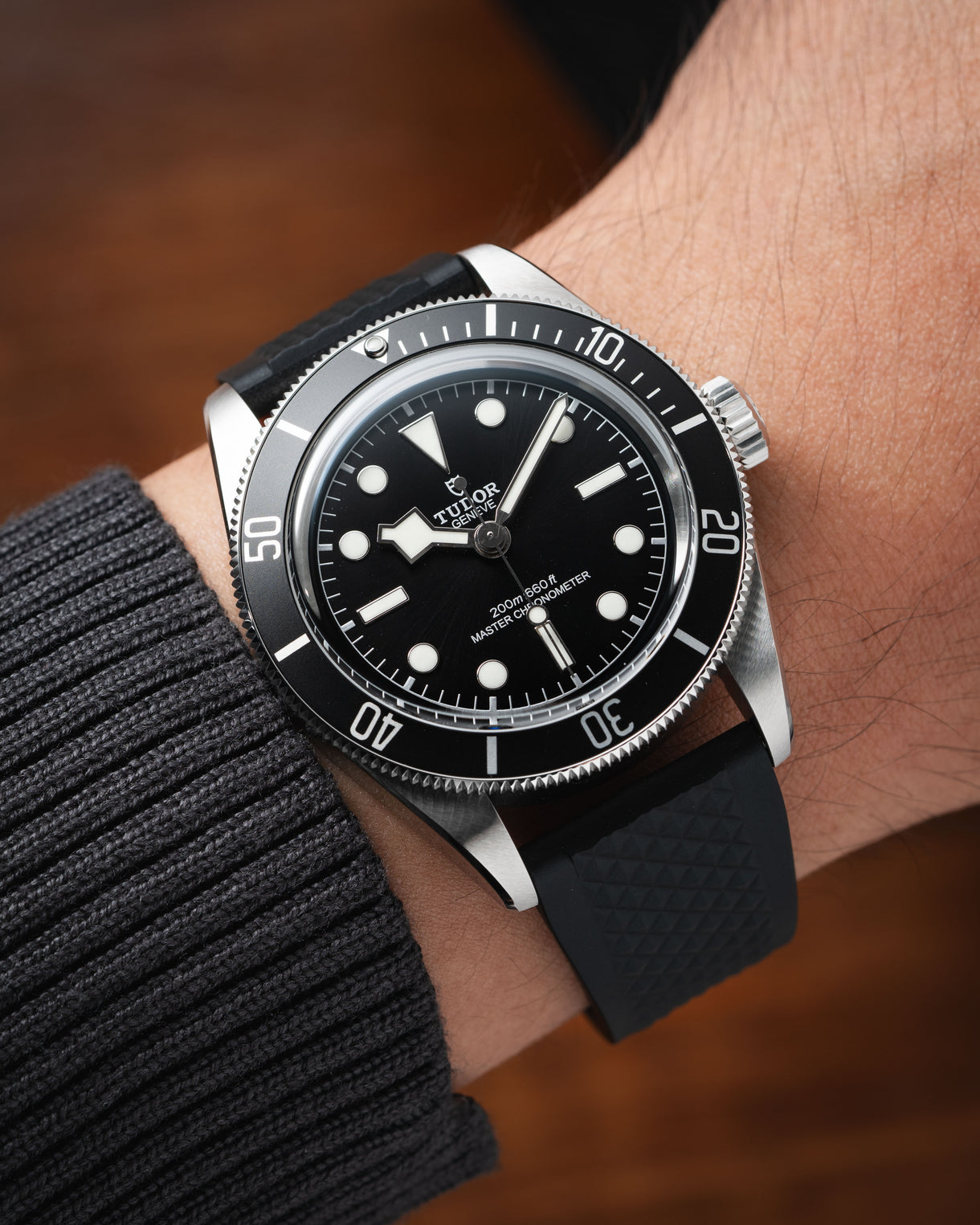 Black Waffle CTS Rubber Strap – Delugs