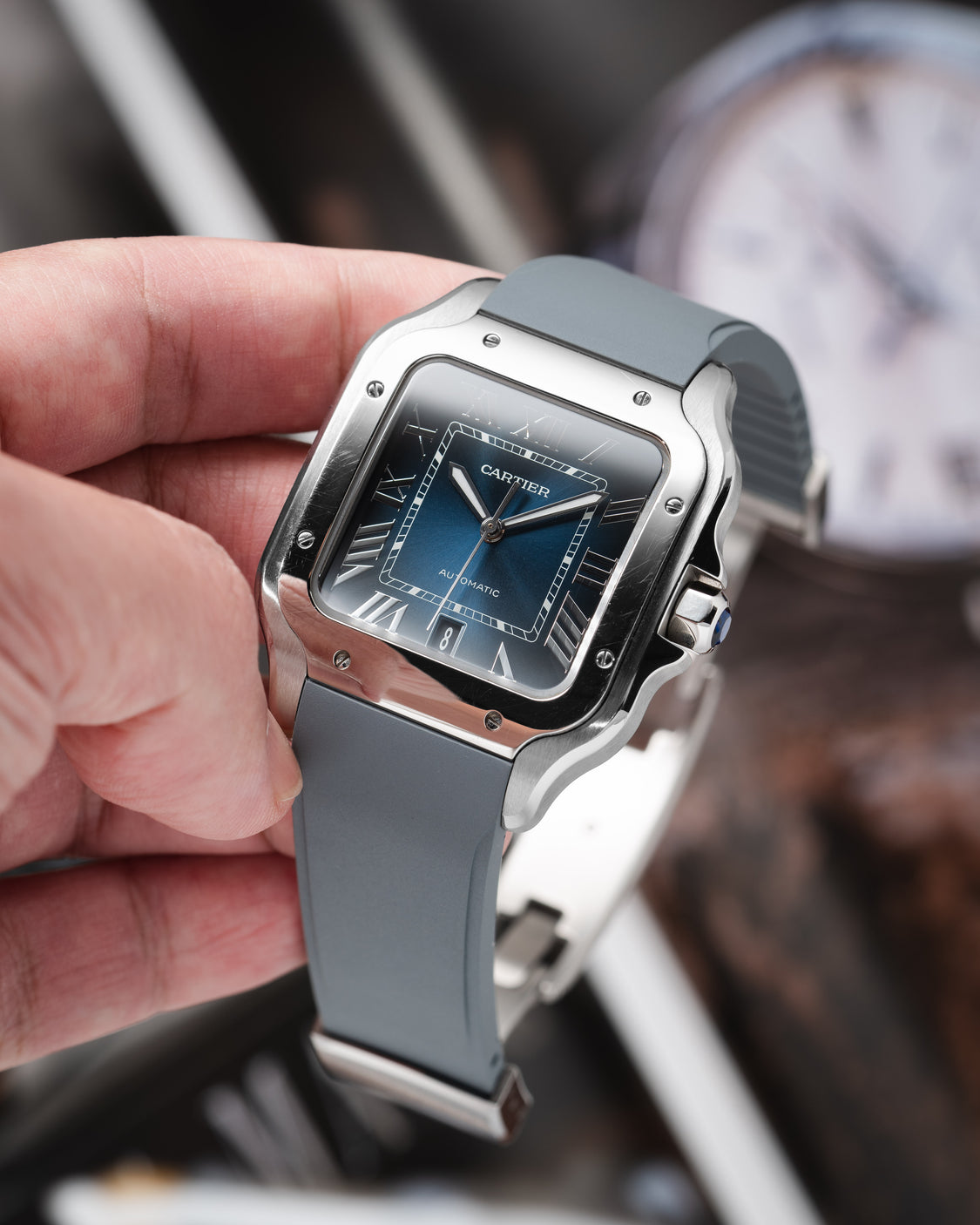 Santos de Cartier Rubber CTS – Delugs