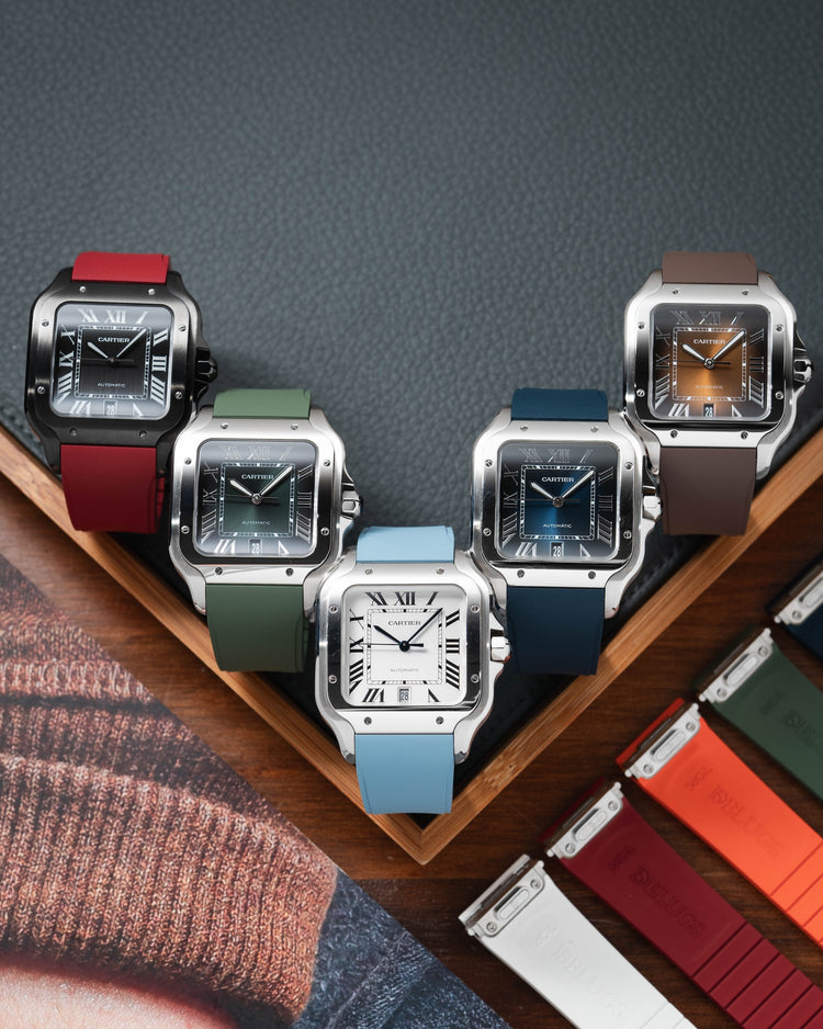 Santos de Cartier Rubber CTS – Delugs