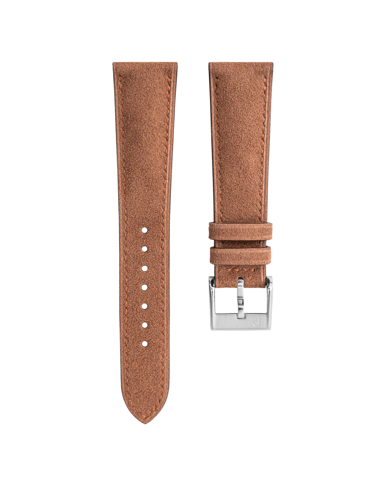 Brown Alcantara Signature "Teddy Bear" Strap - Handcrafted Leather ...