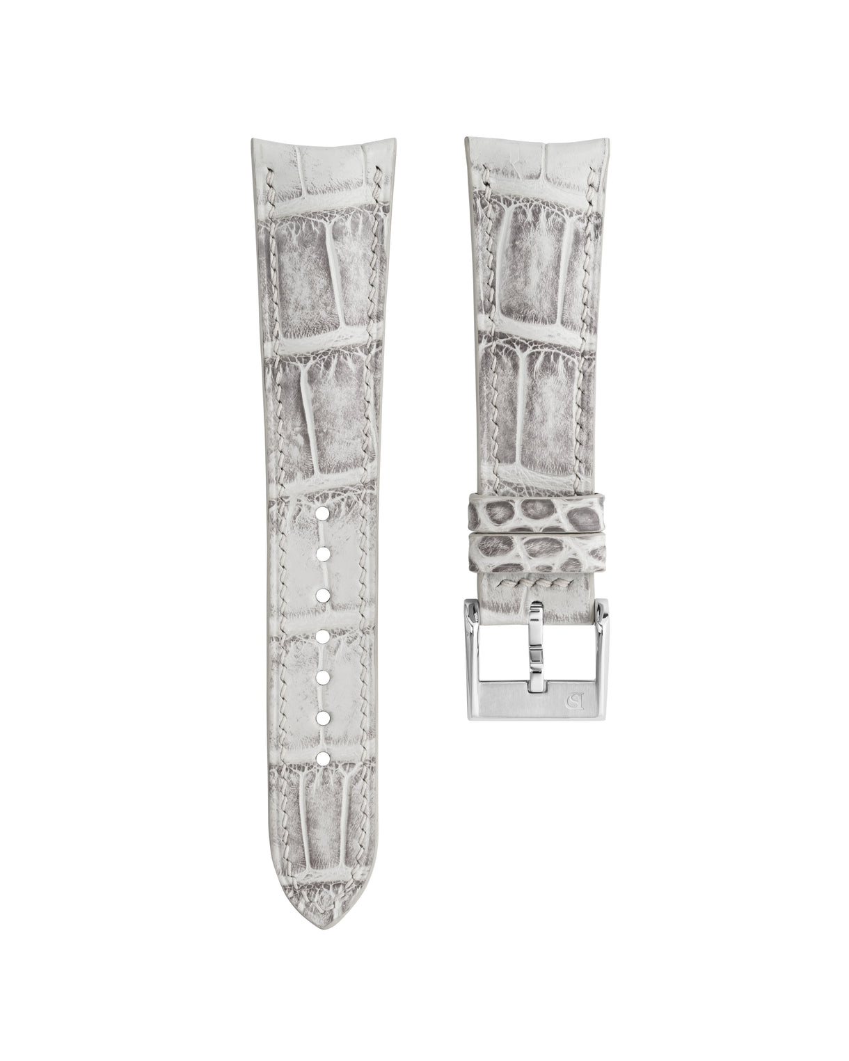 Matte Himalayan Alligator Signature (Curved) Strap - Handcrafted ...