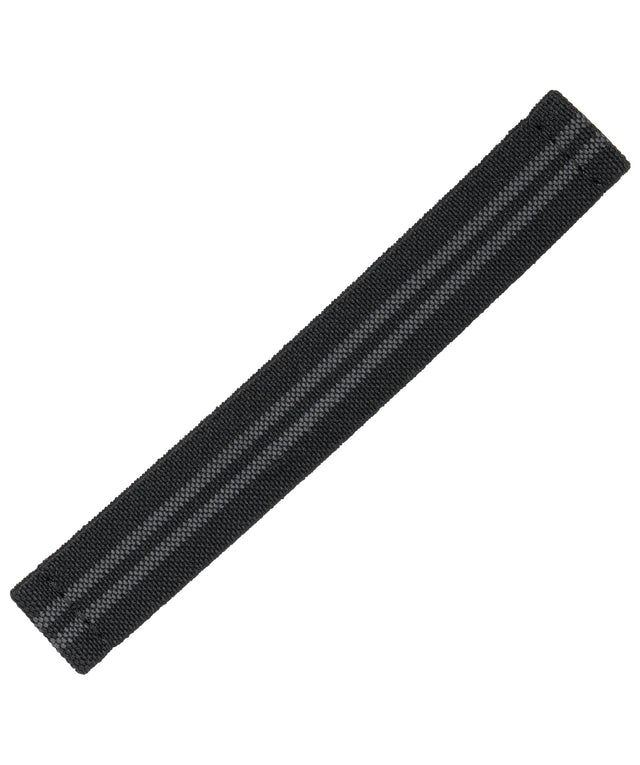 Elastic Loop Bond Black/Grey - Fabric Watch Strap | Delugs