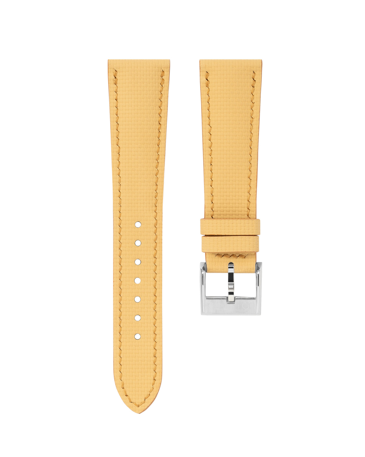 Gold Sailcloth Signature Strap - Handcrafted Leather Watch Strap · 17 ...