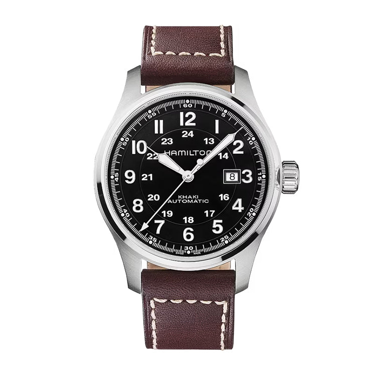 Straps for Hamilton Khaki Field Auto (H70625533) · 22mm | Delugs
