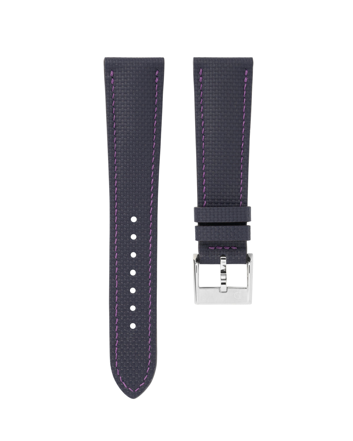 Purple Sailcloth Signature Strap - Handcrafted Leather Watch Strap · 17 ...