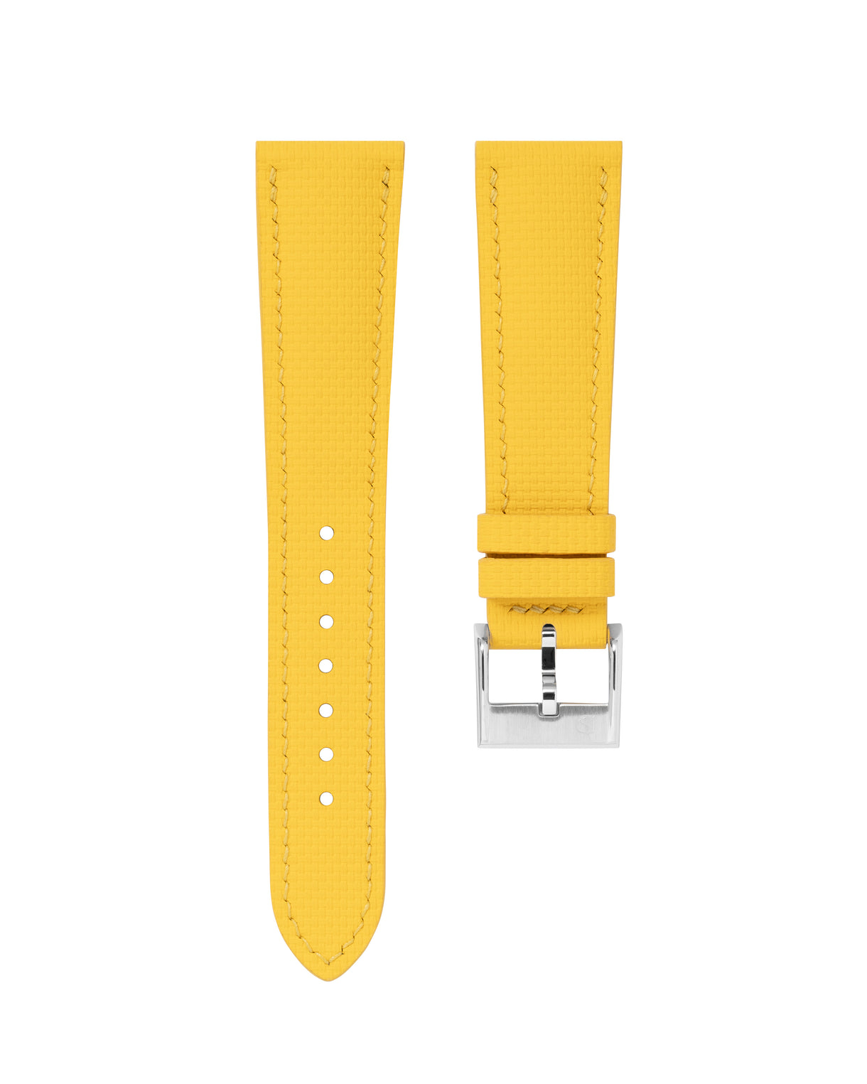 Yellow Sailcloth Signature Strap - Handcrafted Leather Watch Strap · 17 ...