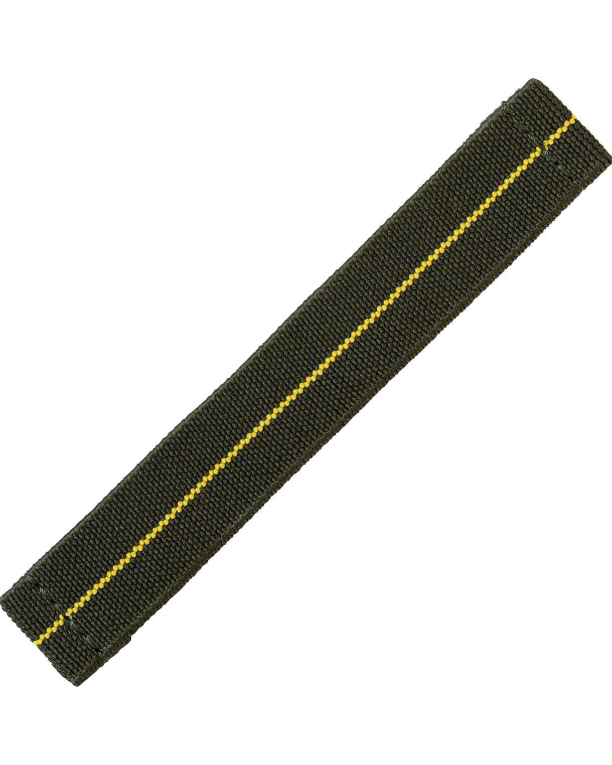 Elastic Loop Green/Yellow - Fabric Watch Strap | Delugs